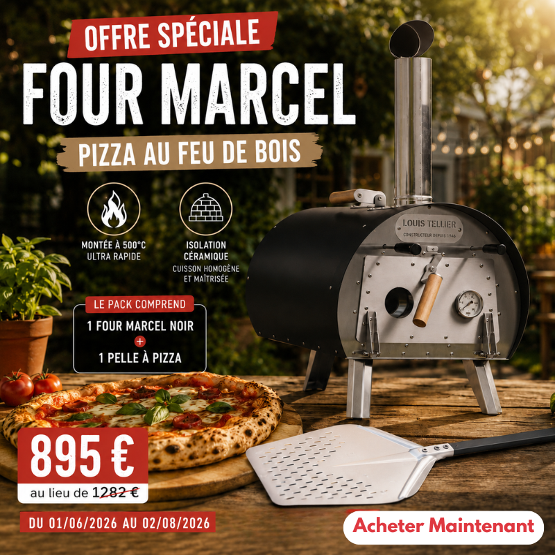 Four à bois Marcel : pack complet en promo jusqu’au 02 août 2026 🔥